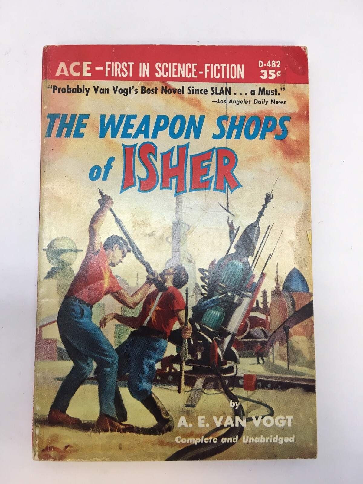 1961 ACE The Weapon Shops of Isher Paperback by AE Van Vogt - 2nd ...