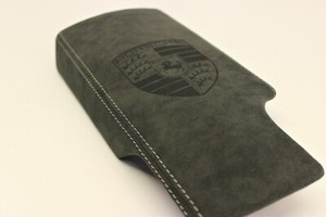 Porsche 997 - Retrimming service - front armrest lid - leather ...