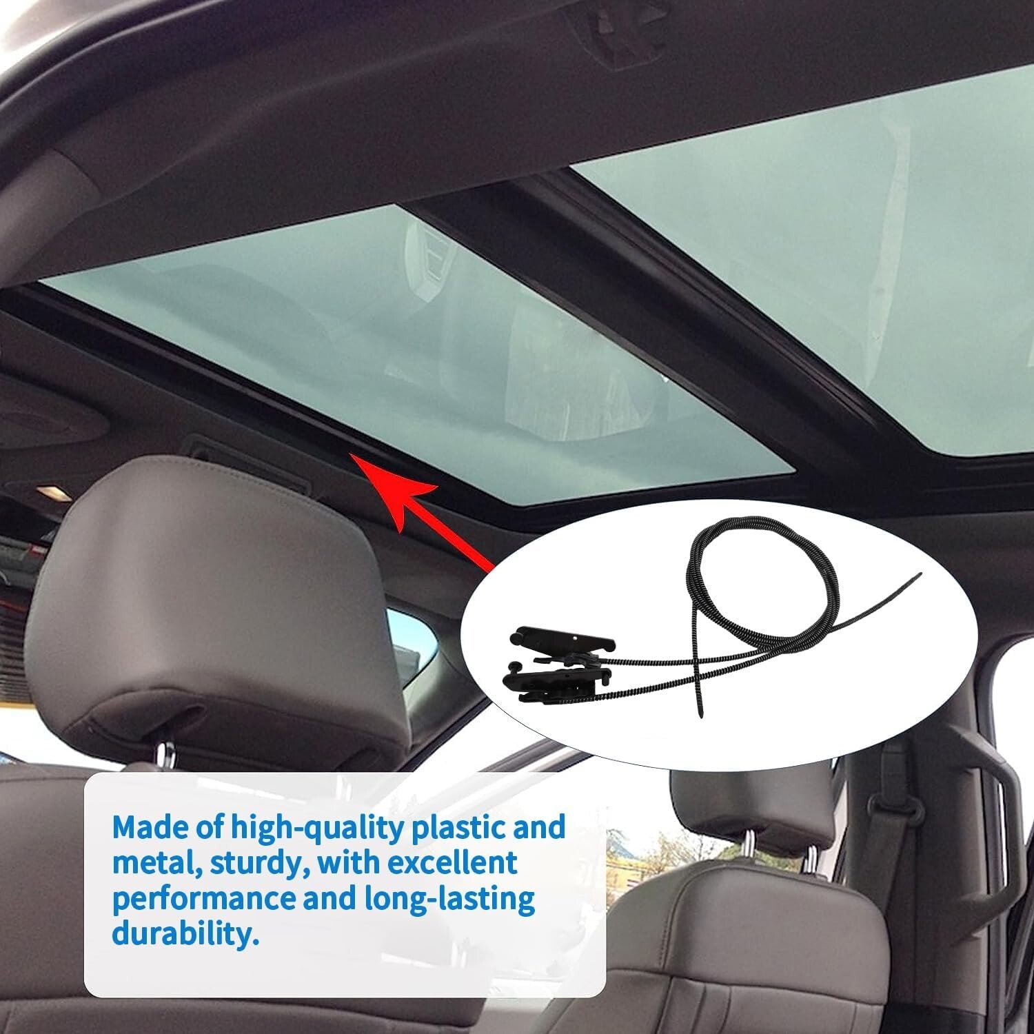 SUNROOF GLASS DRIVE CABLE for NAVIGATOR F150 250 350 FL3Z-16502C22-E ...