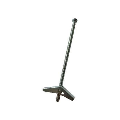 1/4-20 X 6" Round Head Toggle Bolts Round Hd Phil/Slot Combo Zinc(10 ...