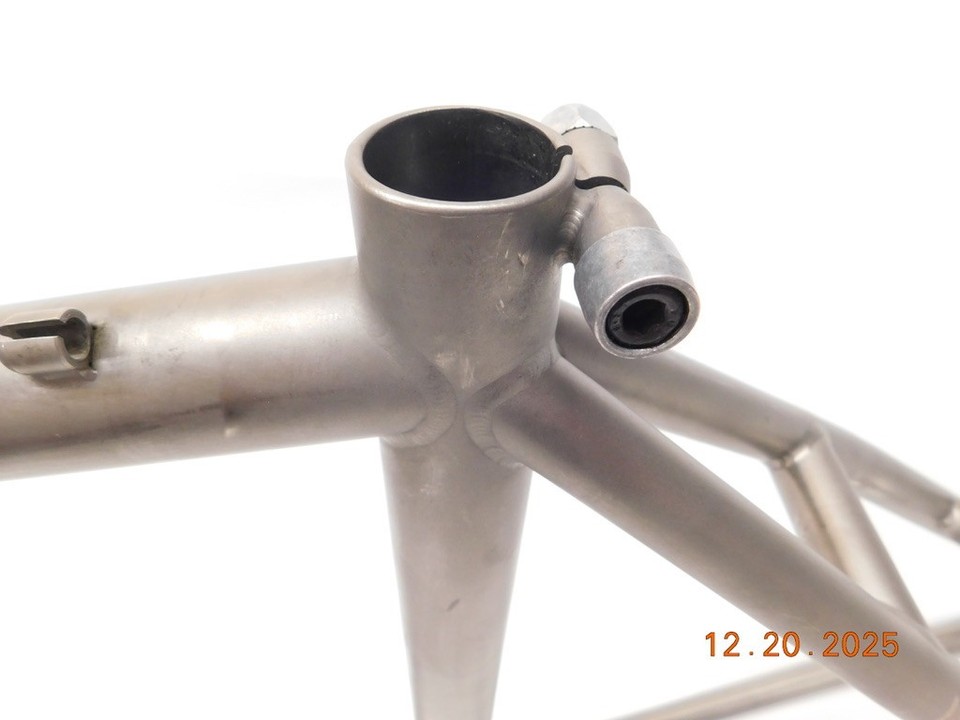 vintage 1998 Titanium Ti MTB Frame, horiz track drop outs, 26" Rim TST ...