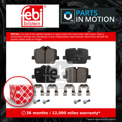 Brake Pads Set fits BMW 330E G20 2.0 Rear 2019 on 34206888831 ...