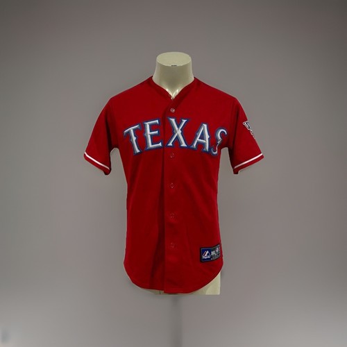 Majestic Texas Rangers Wilson 36 Jersey World Series MLB Red Small | eBay