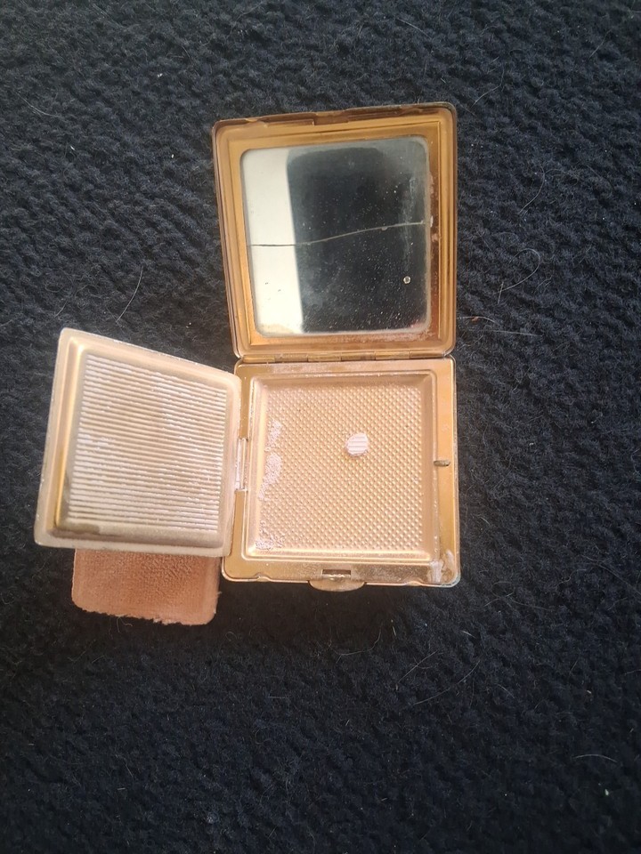 Stratton Vintage Powder Compact with Mirror Eastern Star Masonic Mason ...