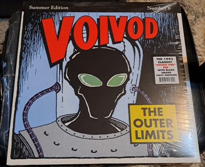 Voivod The Outer Limits Rocket Fire Red/Black Smoke Vinyl LP - Brand ...