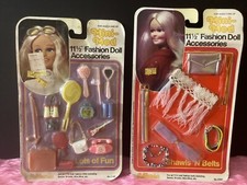 Vintage 1982 Shillman Mini Mod 11.5 Inch Doll Gift Set of 4 Fashions ...