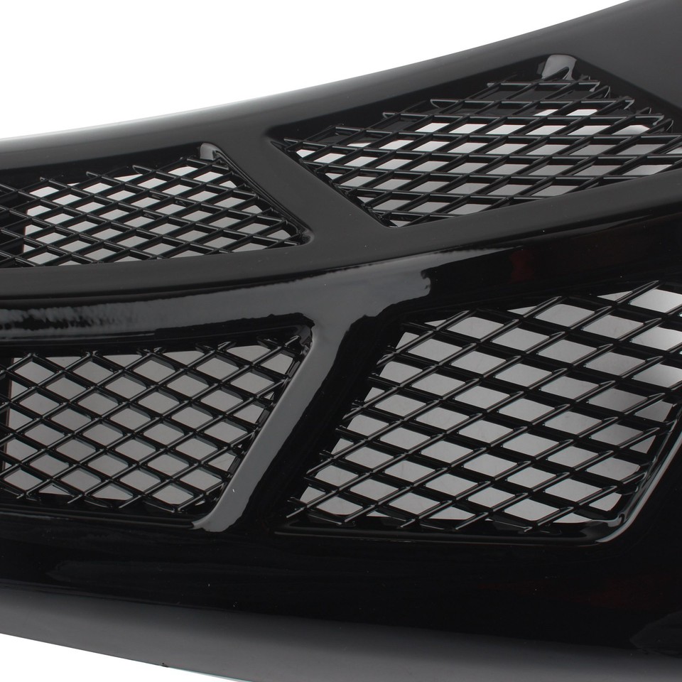 ABS Gloss Black Tall Chin Spoiler Scoop Fits For Harley 14-23 Road ...