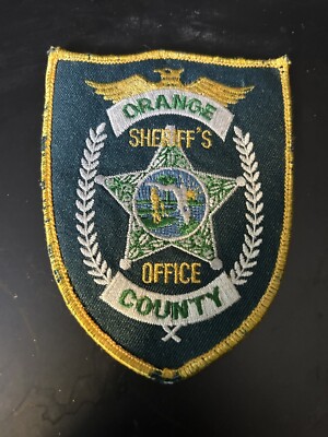 Sheriff's Department, Florida: Orange County Obsolete Patch | eBay