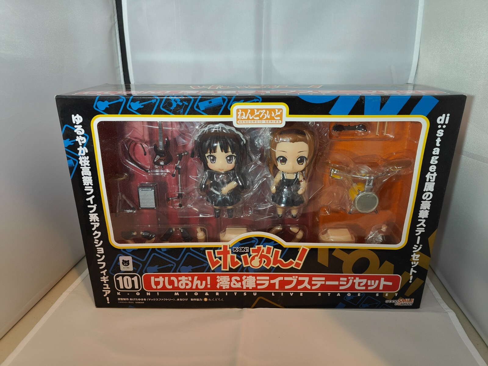 Nendoroid Series 101 K-ON! Mio & Ritsu Live Stage Set Figure NEW by ...