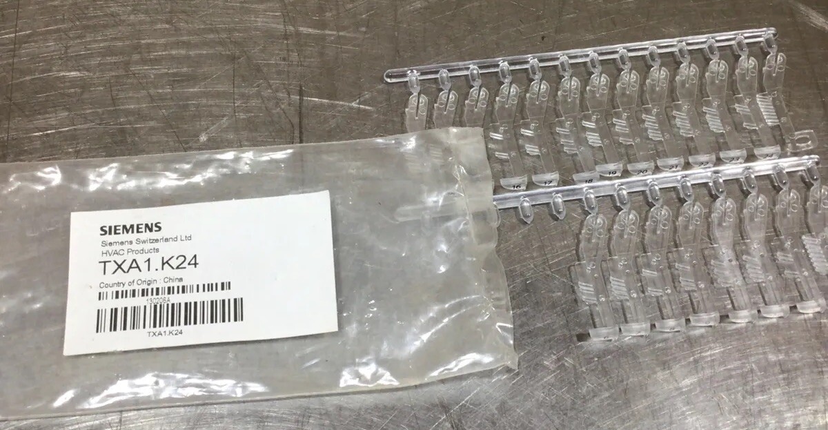 Siemens Automation. Address Keys. TXA1.K24 (Missing 1-5) Nos Surplus ...