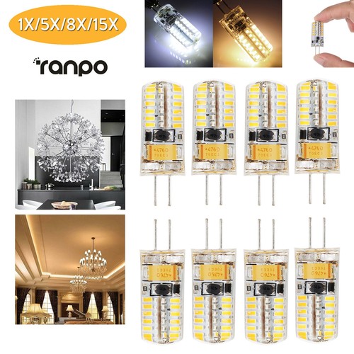 1X 15X 5W Mini G4 Led Bulbs 220V Lights Spotlight Chandelier High ...