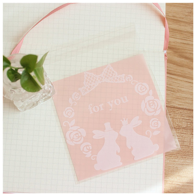 NEW Pink Easter Rabbit Cello Cellophane Birthday Party Cookie Gift ...