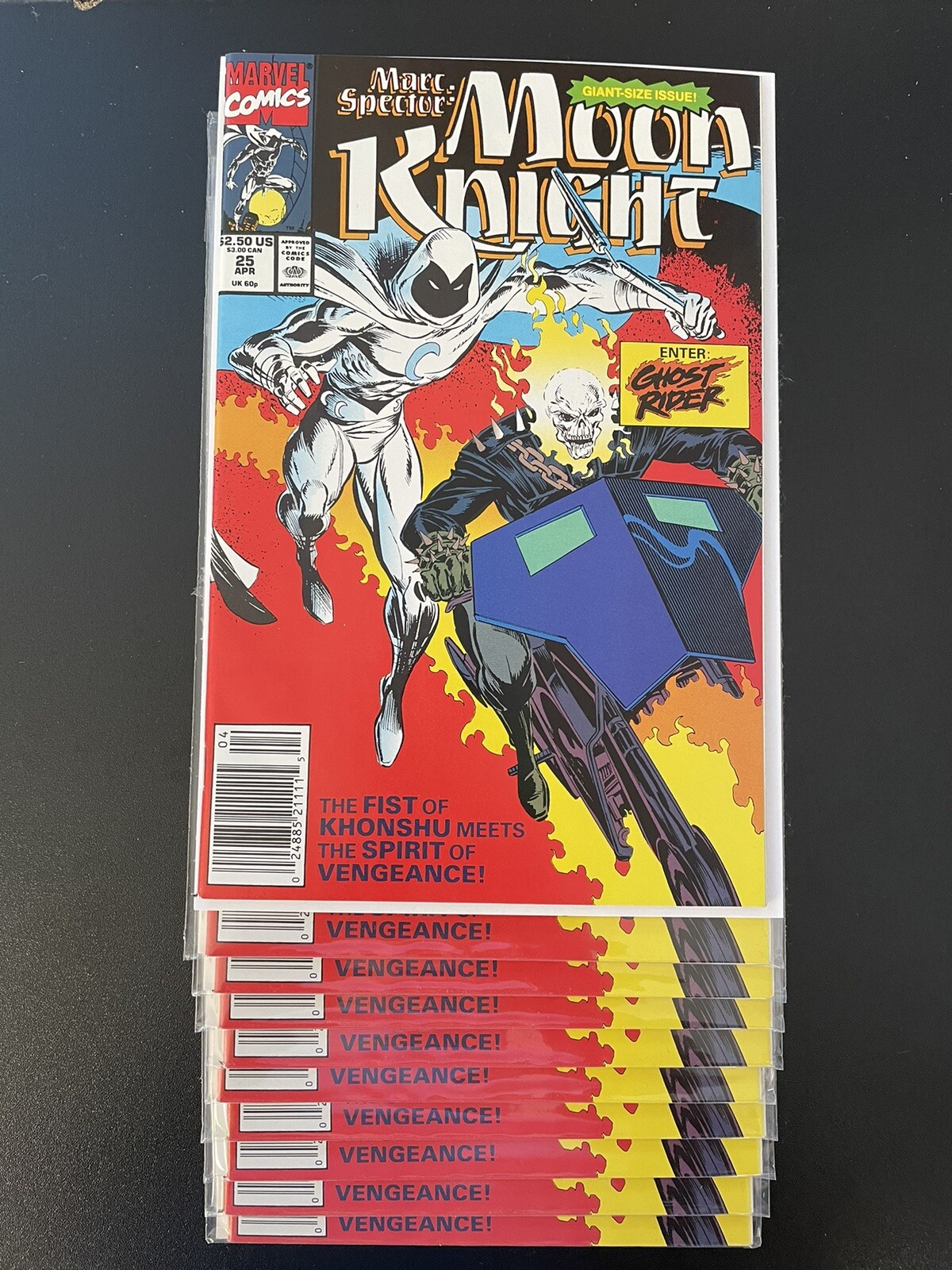 Marc Spector Moon Knight #25 - Lot of 10 - Storage Locker Find | eBay
