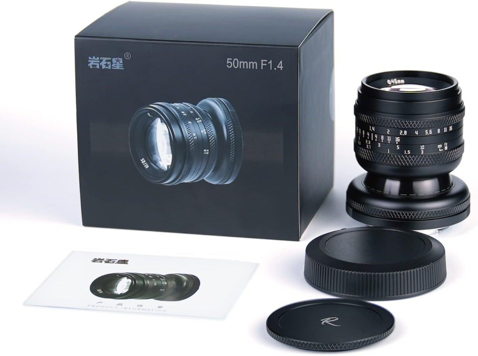 AstrHori 50mm F1.4 Tilt-Shift MF Macro Full Frame Lens for Sony E-Mount ...