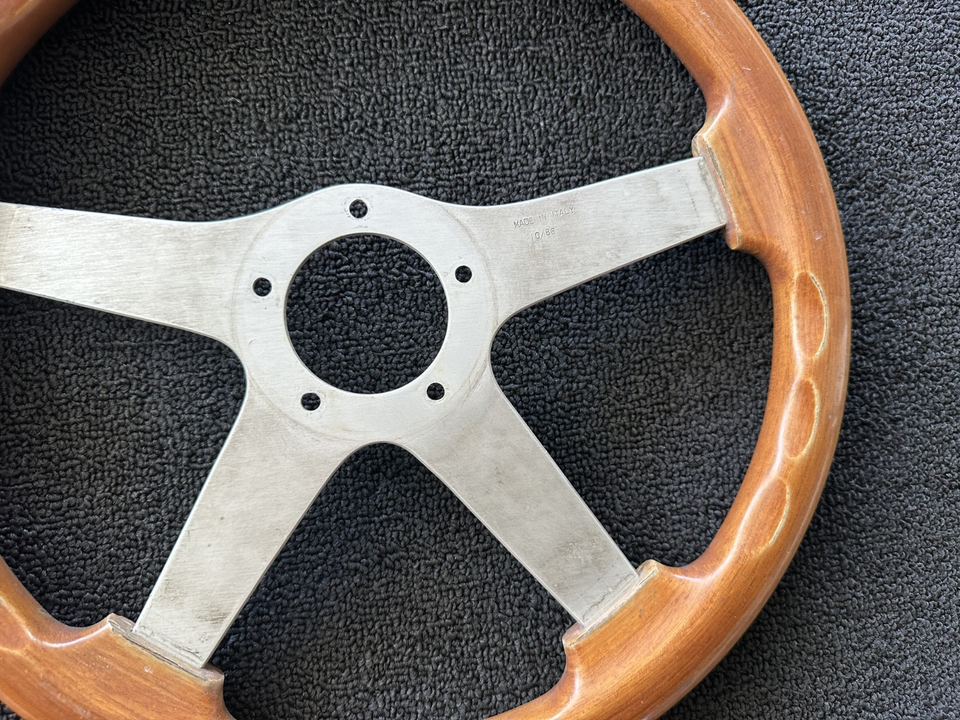 Vintage Grant GT Wood Custom Steering wheel 14in 80s era | eBay