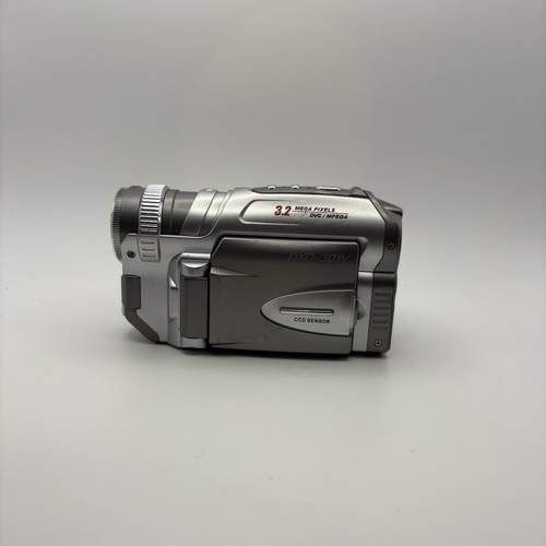 DXG 301V 3.2MP Digital Video Camera DVC MPEG4 SD Card - MISSING STRAP ...