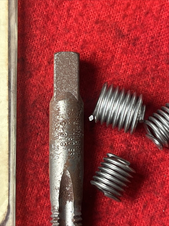 VINTAGE HELICOIL 5521-5 THREAD REPAIR KIT 5/16 - 18" - USA (k46) | eBay