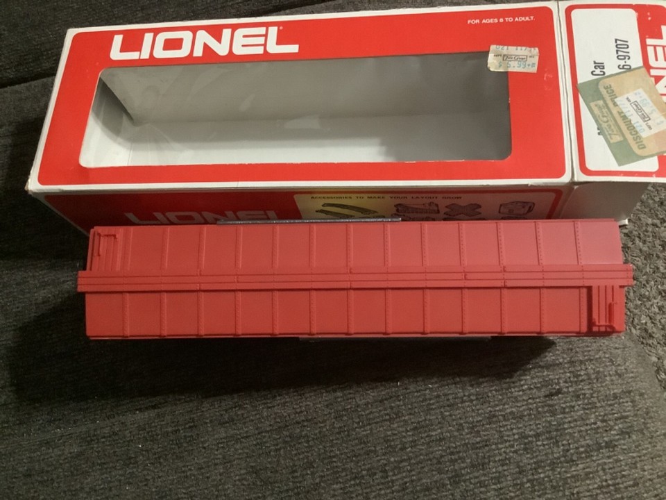 LIONEL MKT KATY CATTLE STOCK CAR 6-9707 O GAUGE O/27 TRAIN MISSOURI ...