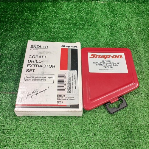 Snap-on EXDL10 Reverse Tap Extractor Drill Bit Set Free Shipping JP | eBay