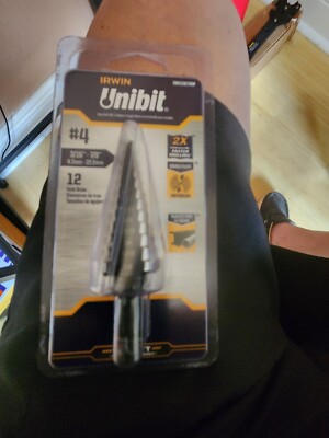 Irwin Unibit Drill Bit IWAS10234DF #4 3/16-7/8 | eBay