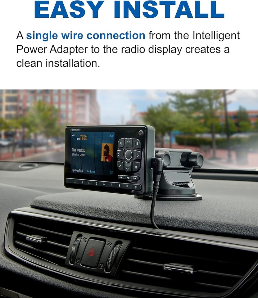 SiriusXM SXVRBT1 ROADY BT PORTABLE SATELLITE RADIO TUNER w/ MOUNTING ...