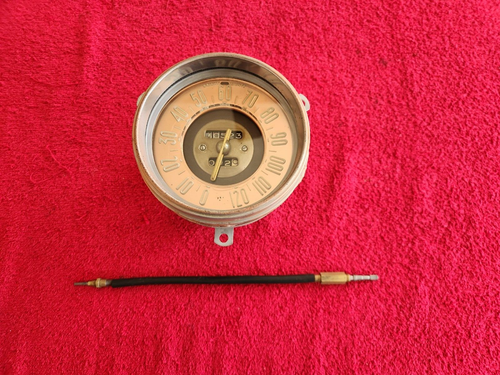 1953 Buick Super Roadmaster Speedometer 120 MPH Cleaned Tested Works | eBay