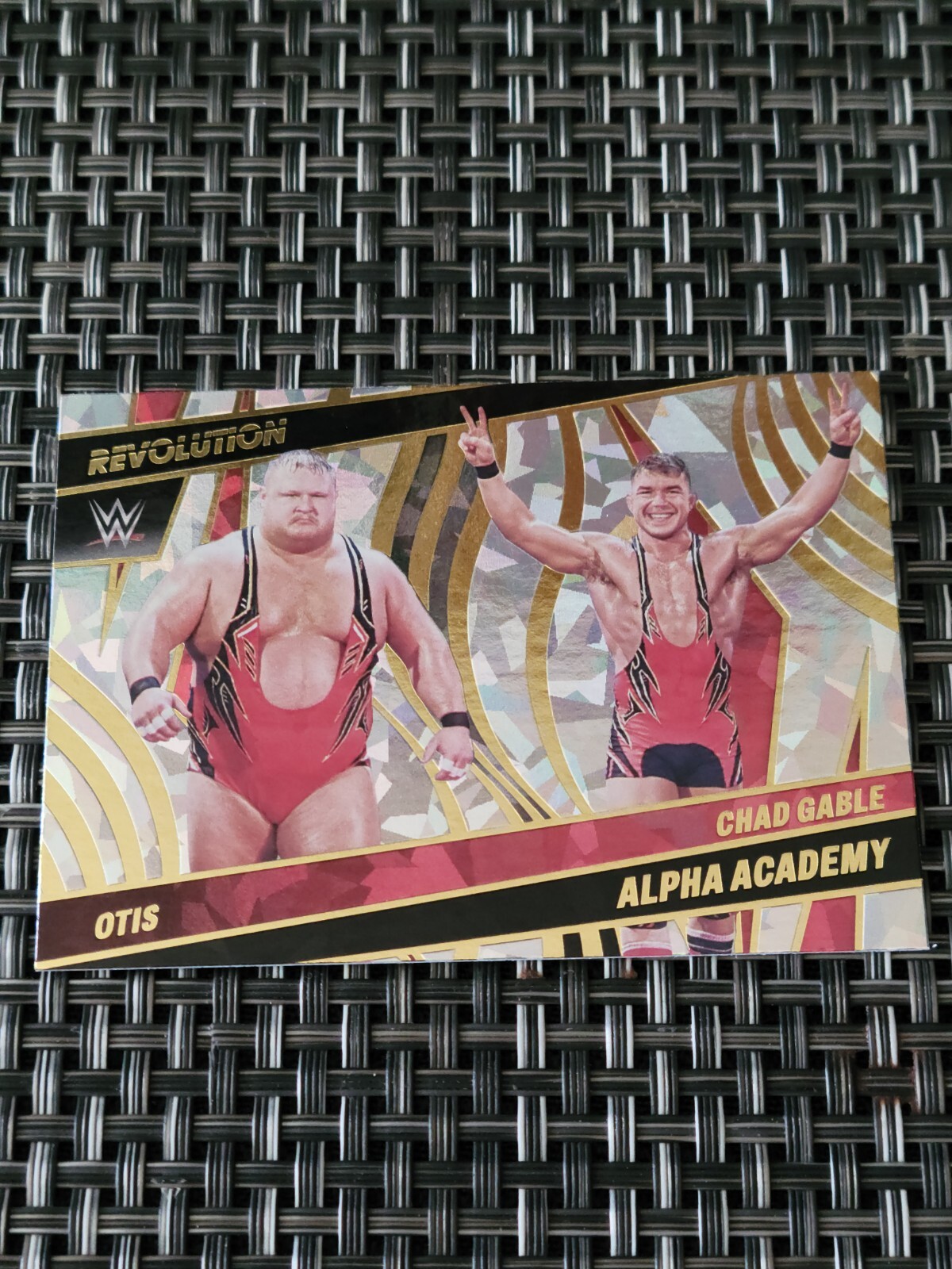 2022 Panini Revolution WWE - Tag Teams Otis, Chad Gable #148 Fractal ...