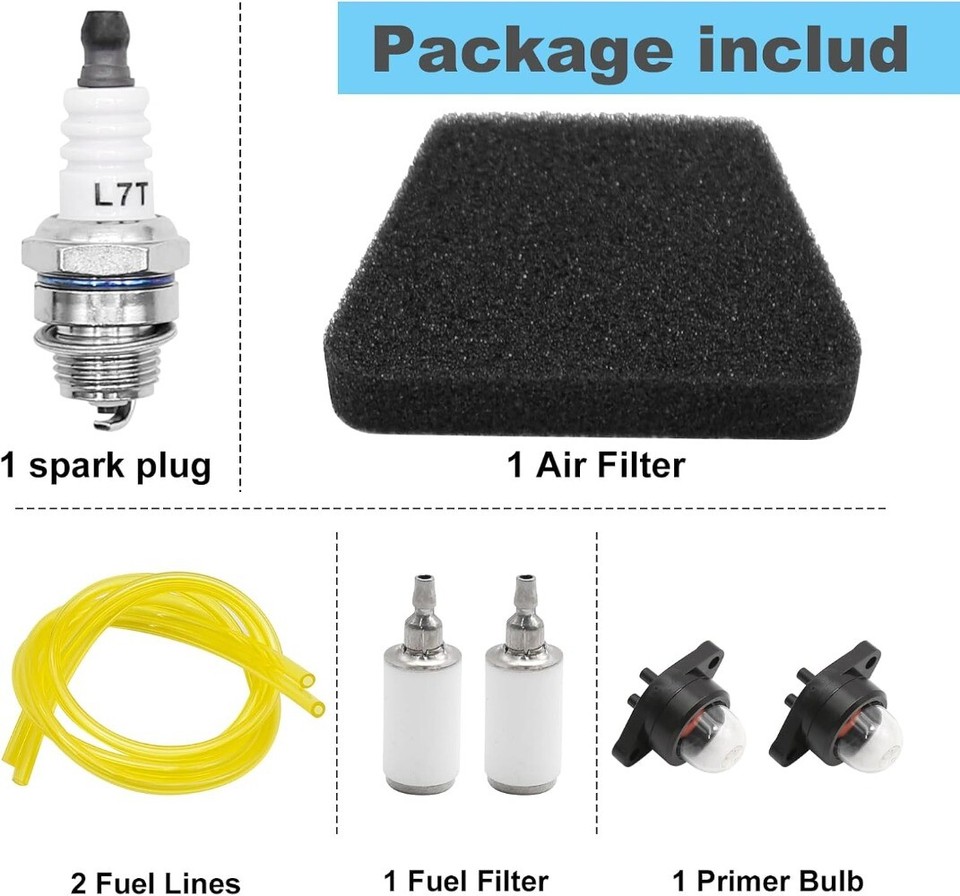 530037793 Air Filter Kit For Poulan 1950 1975 2250 2150 2375 2250LE ...