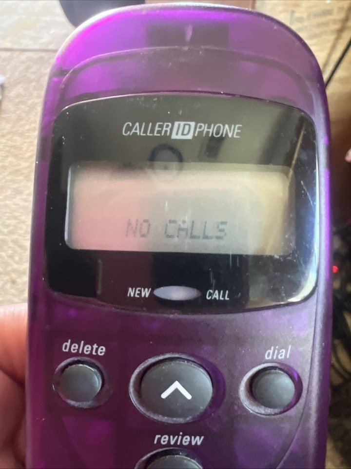 GE General Electric Caller ID Touch Tone Phone 2-9190A Wall Mountable ...