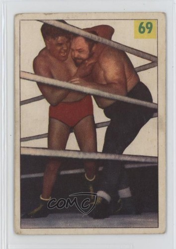 1955-56 Parkhurst Wrestling Ben Morgan #69 | eBay