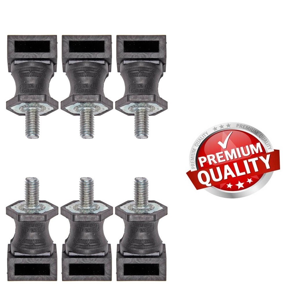 AUDI & VW Vacuum Smog Secondary Air Pump Holder Mount Bushing SET QTY ...