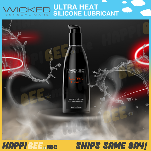 WICKED ULTRA HEAT Sensation Silicone Liquid Lubricant🍯Gel Backdoor Anal ...