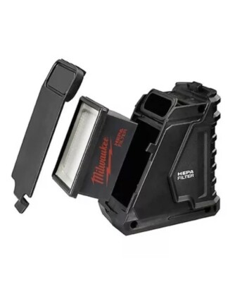 Milwaukee M12 Hammervac Dust Extractor Box Lid w/ HEPA Filter and Lid ...