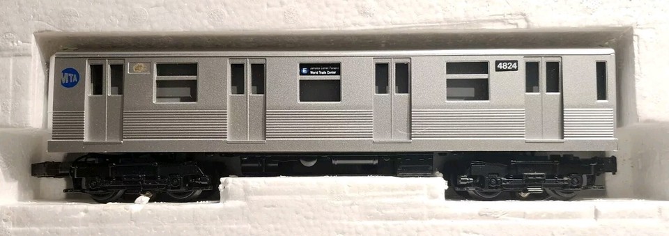 Railking By MTH O Scale 4 Car Subway Set MTA #4824 Powered #4825 #4904 ...