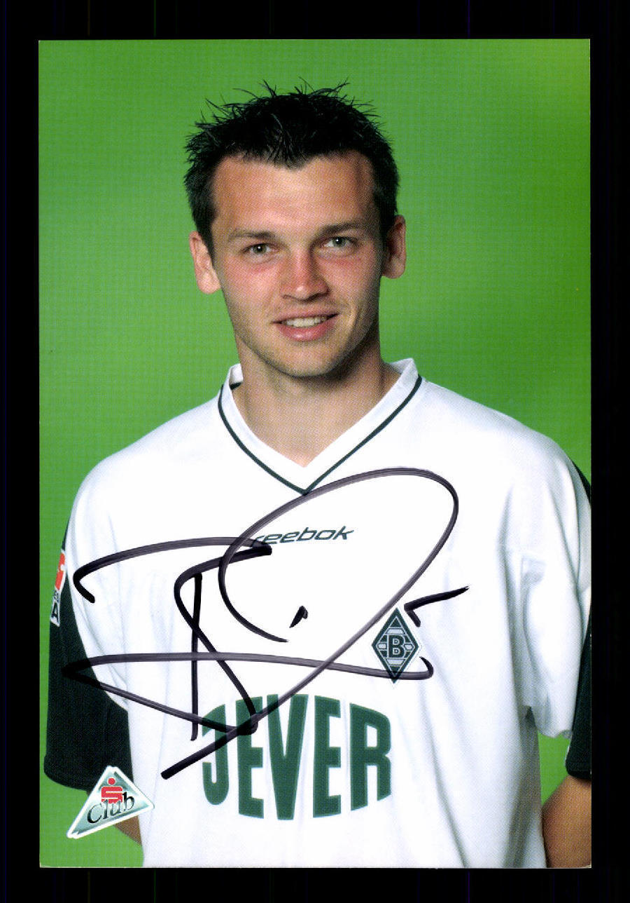 Benjamin Auer Autogrammkarte Borussia Mönchengladbach 2002-03 Orig ...