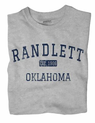 Randlett Oklahoma OK T-Shirt EST | eBay