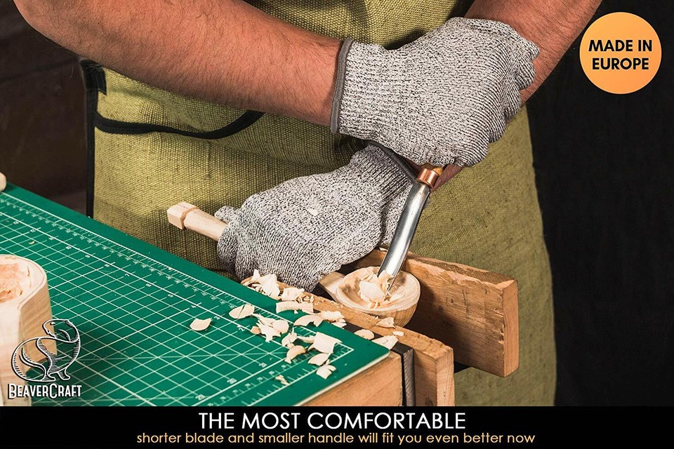 Wood Carving Tools Chisels Compact Gouge Long Bent Gouge Sweep #6 ...