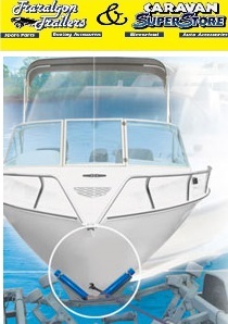 Eziguide Self Align Boat Loading Launching Rollers System. Galvanized ...