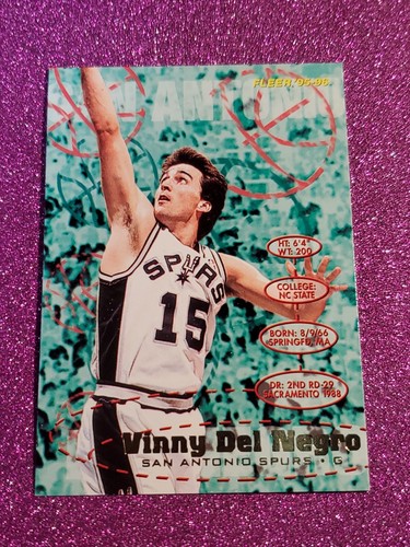 1995-96 Fleer - Vinny Del Negro #167 for sale online | eBay