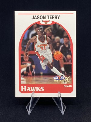 Jason Terry | Atlanta Hawks |1999-00 Skybox NBA Hoops RC - #30 | eBay