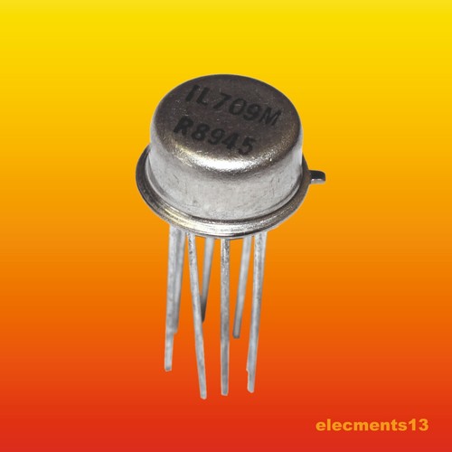 IL709M INTEGRATED CIRCUIT OPERATIONAL AMPLIFIER TO99-8 = LM709 UA709 | eBay