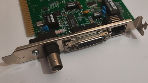 3COM EtherLink III 3C509B-COMBO ISA Netzwerkkarte (BNC, Koax, RJ45 ...