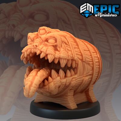 Mimic Barrel | DnD Miniatures | Tabletop Gaming Miniature | Fantasy-War ...