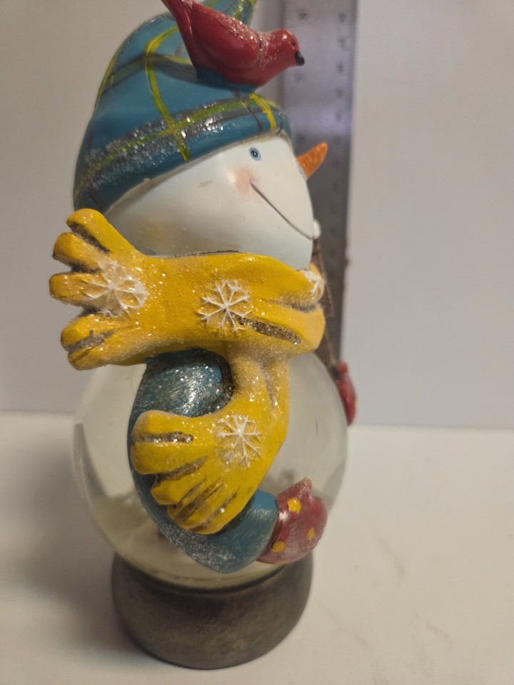 Roly Poly Christmas small snow globe stands 7 inches tall | eBay