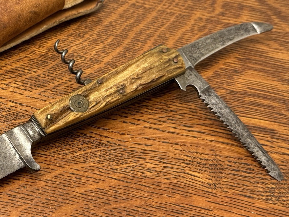 Antique W.R.A. S&W Hobo Multi-tool Sportsman Knife Circa 1920s RARE ...