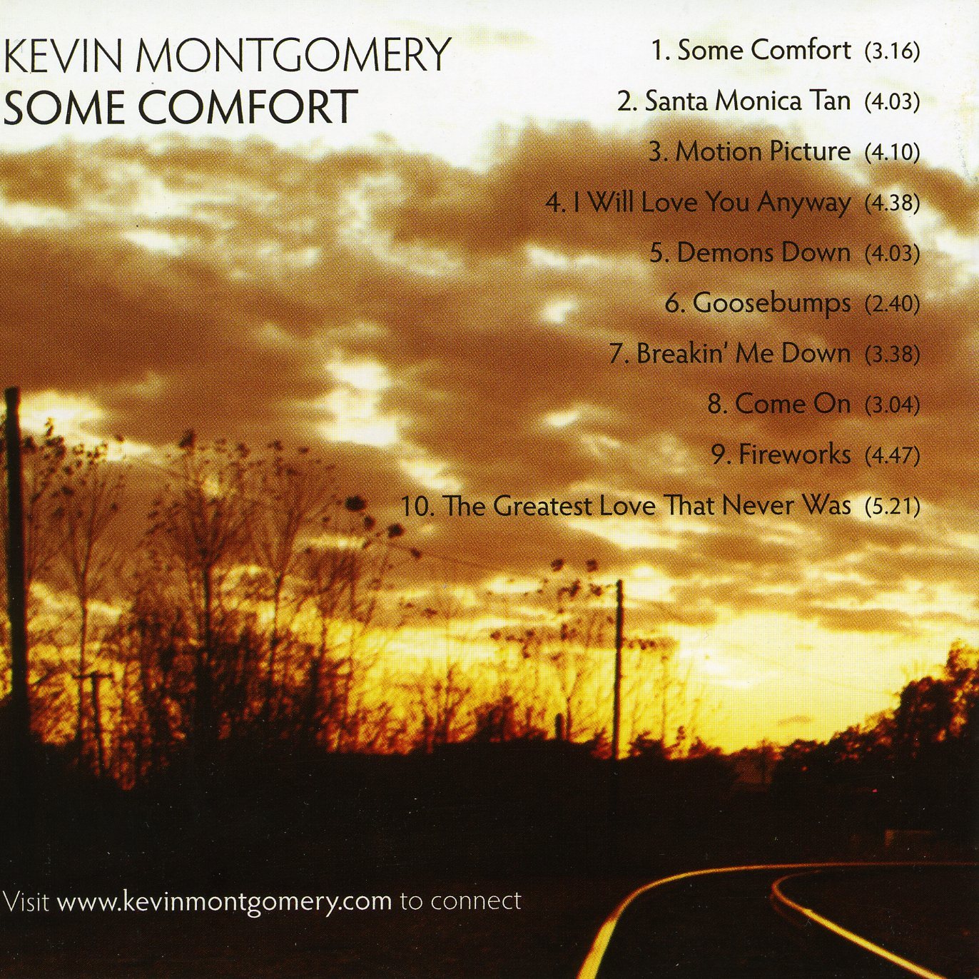 Kevin Montgomery - Some Comfort- New CD - extremely rare | eBay