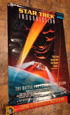 Vintage Star Trek Insurrection Movie Poster | eBay