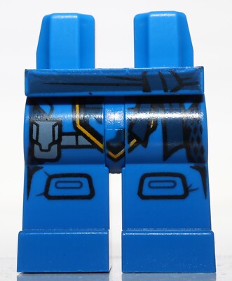 Lego Blue Hips and Legs Dark Blue Sash Mesh Light Bluish Gray Pouch | eBay