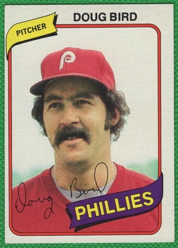 Doug Bird - 1980 Topps #421 - Philadelphia Phillies Baseball Card | eBay