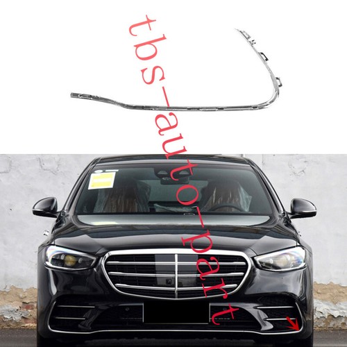 For Mercedes W223 S-Class 4MATIC 2021-2024 Front Bumper Left Molding ...